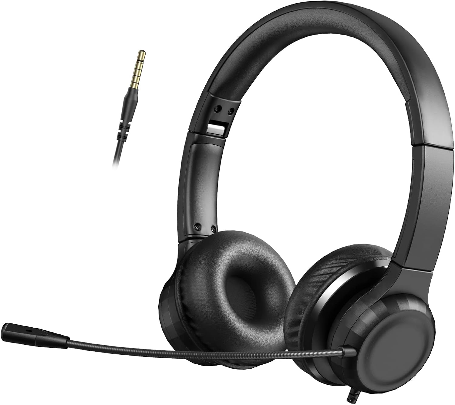 Amazon.com: Nightroad Computer Headset with Microphone for Call Center ...