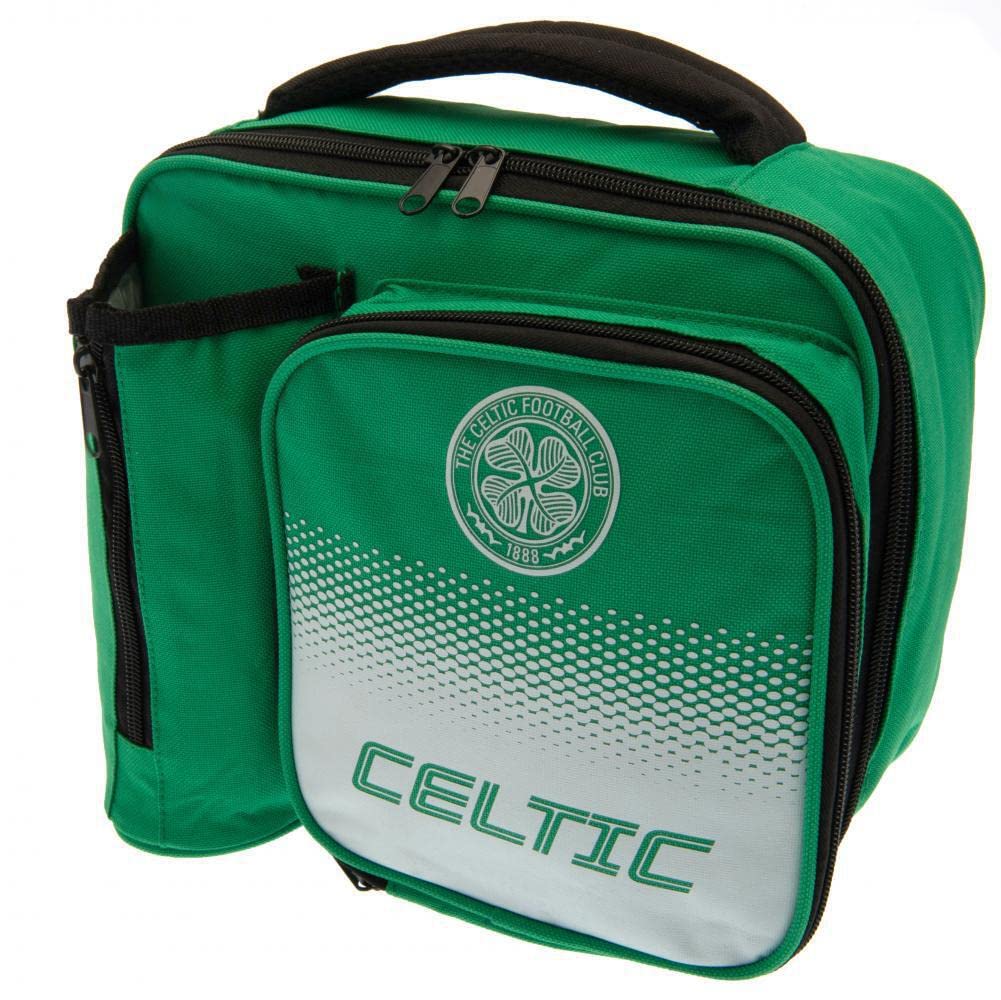 Celtic FC Fade School Lunch Bag with Bottle Holder : Amazon.co.uk: Home ...