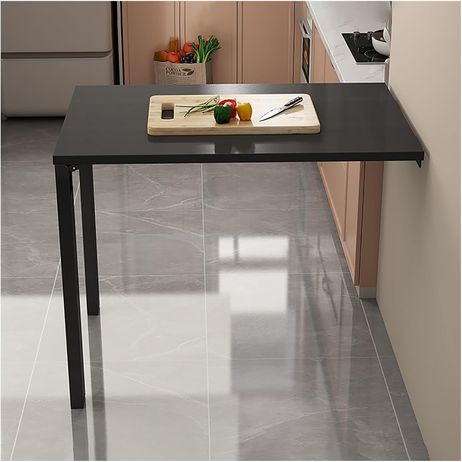 Amazon.com: Wall Mounted Folding Table Workbench Drop Leaf Table, Fold ...