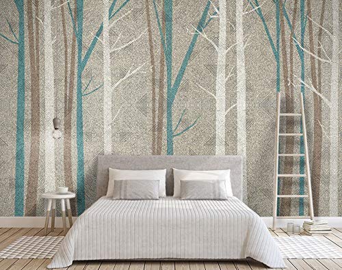 Amazon.com: Murwall Forest Wallpaper Vintage Tree Branch Wall Mural ...