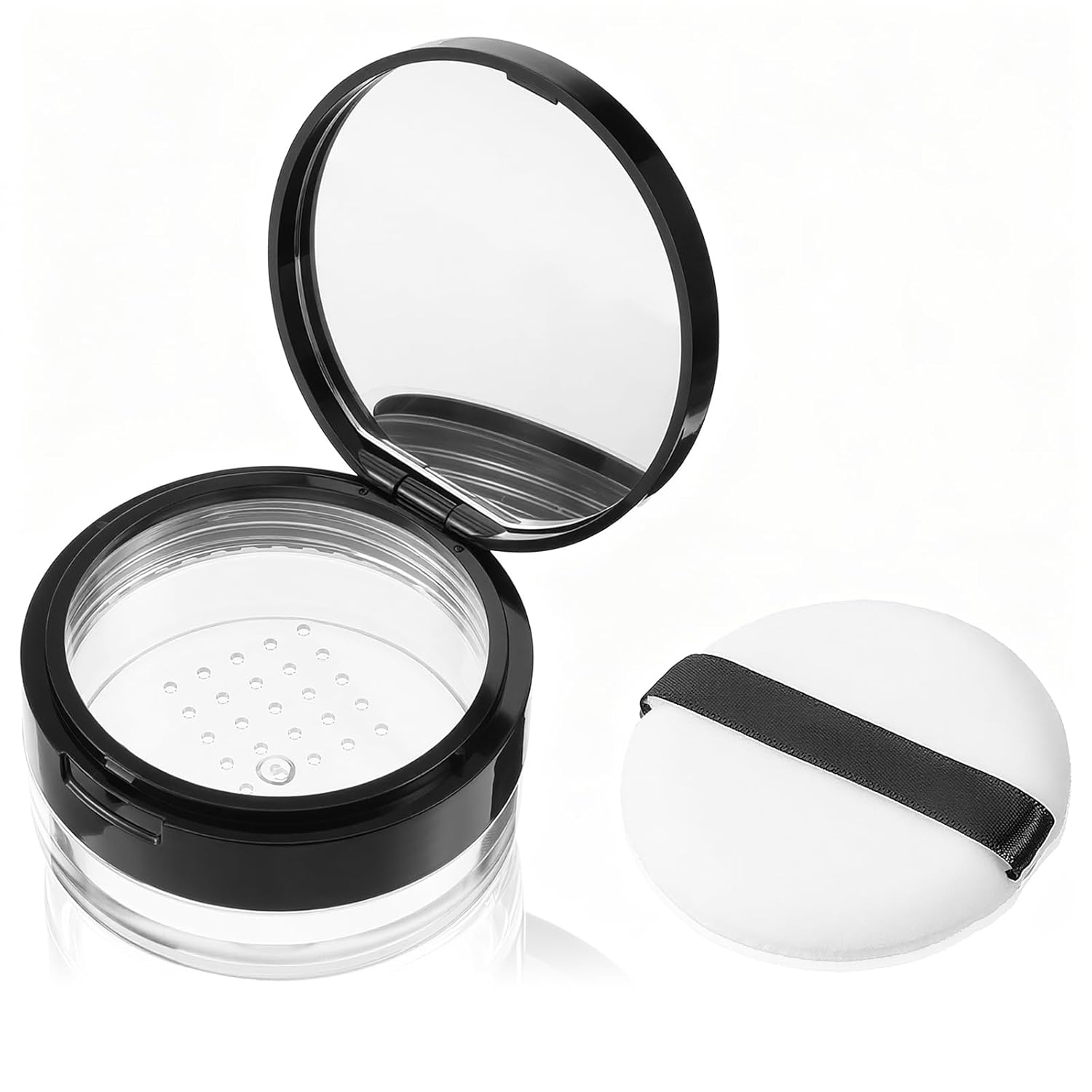 Amazon.com : 20g (0.7 oz) No Leaks Empty Reusable Plastic Loose Powder ...