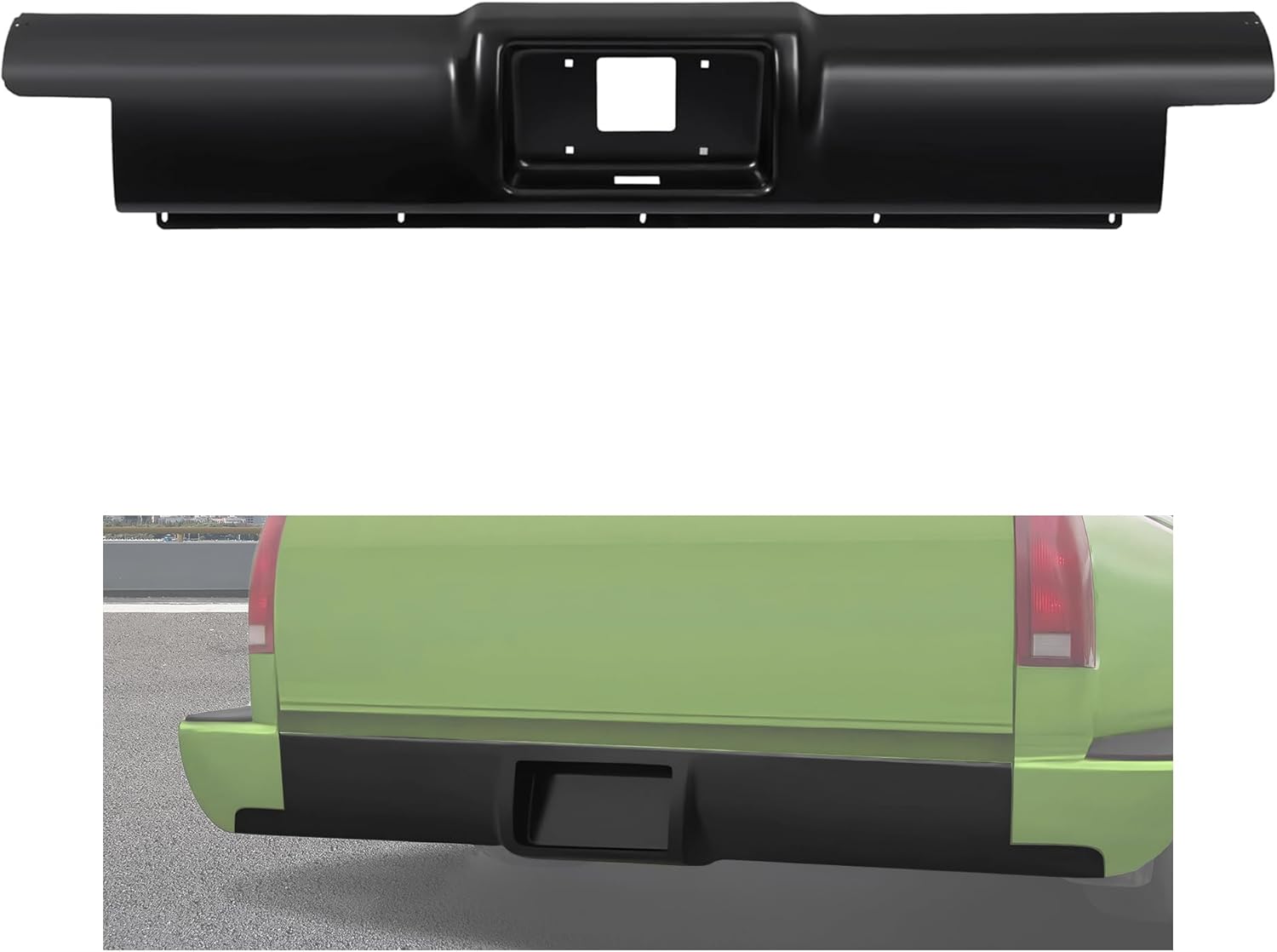 Amazon.com: HECASA Rear Roll Pan Compatible with 1988-1998 Chevy ...