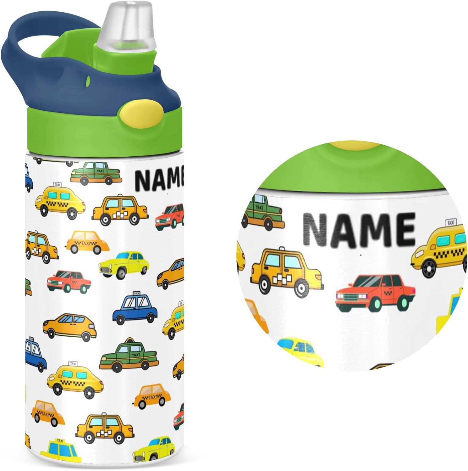 Amazon.com: Stainless Steel Water Bottle for kids- 12 Ounce Stainless ...