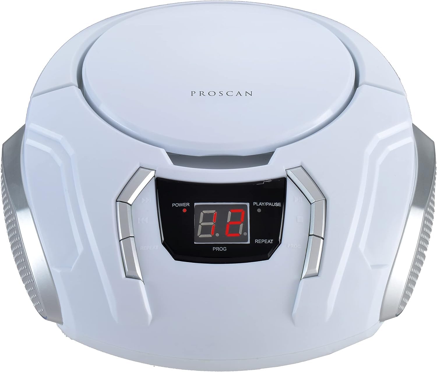 Amazon.com: Proscan Elite Portable CD Boombox with AM/FM Radio - White ...