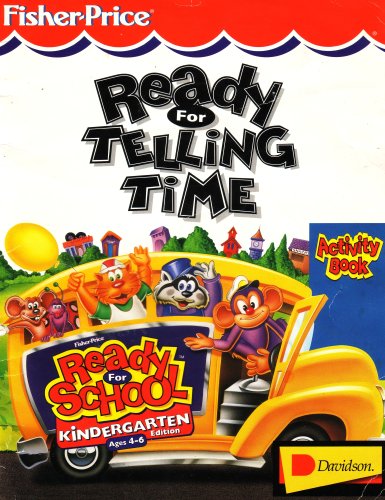 Ready for Telling Time Activity Book: Davidson Associates, Fisher Price ...