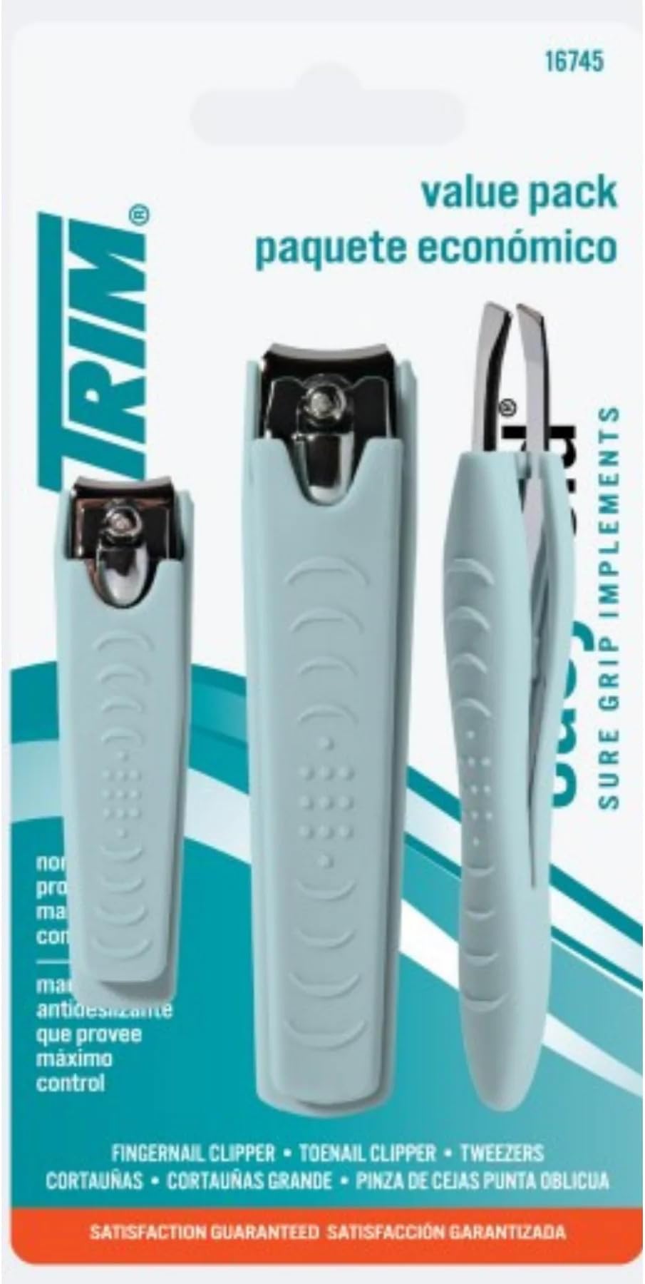 Amazon.com : Trim Toenail Clipper + Fingernail Clipper + Slant Tip ...