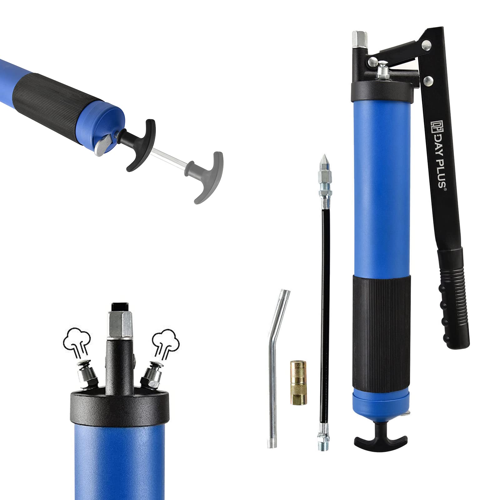 Buy Yiyai Manual Grease - Heavy Duty Grease 600CC Manual Handheld ...