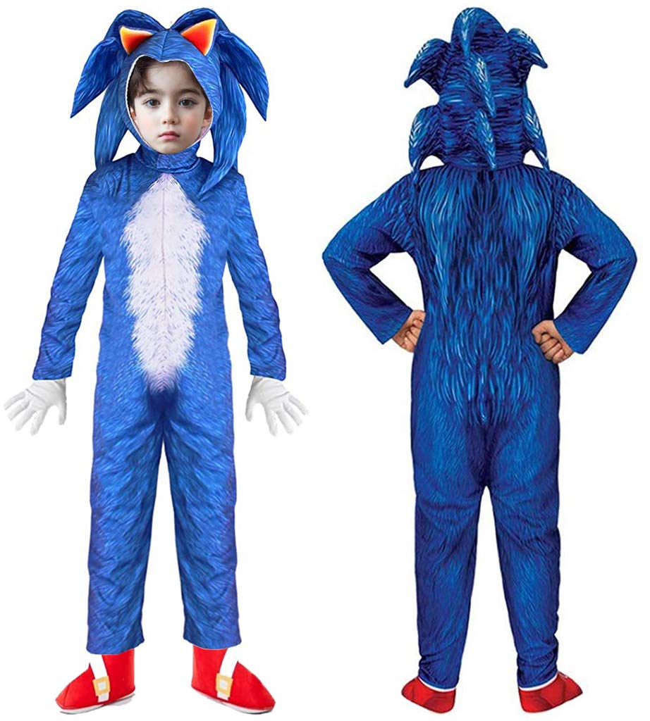 Snapklik.com : VARWANEO Halloween Kids Deluxe Sonic 2 Costume Cosplay ...