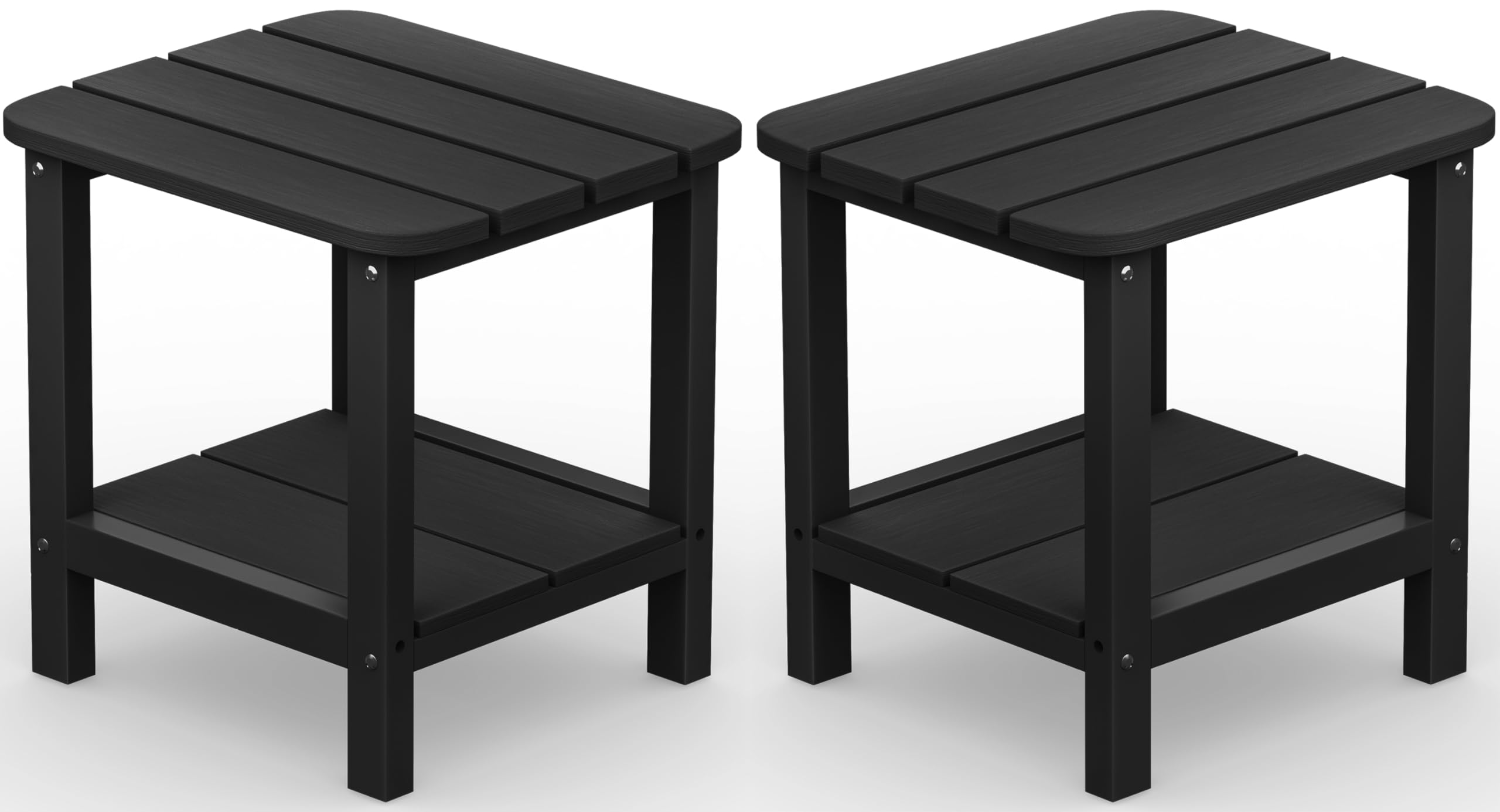 Snapklik.com : SERWALL Double Adirondack Side Set Of 2