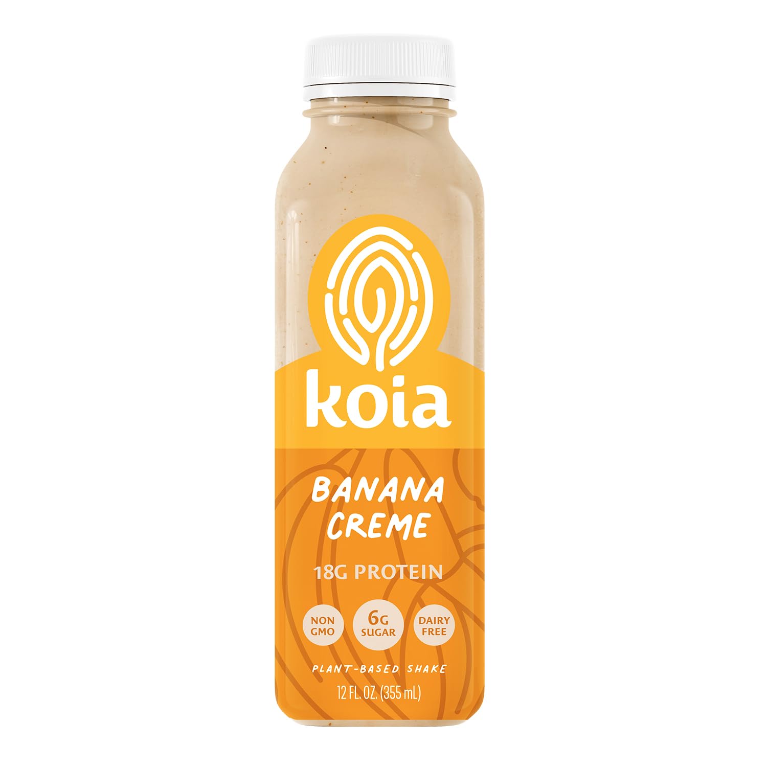 Amazon.com : Koia Ready To Drink Plant Protein Shake (12 Fl Oz) - Banana Creme- Dairy Free ...
