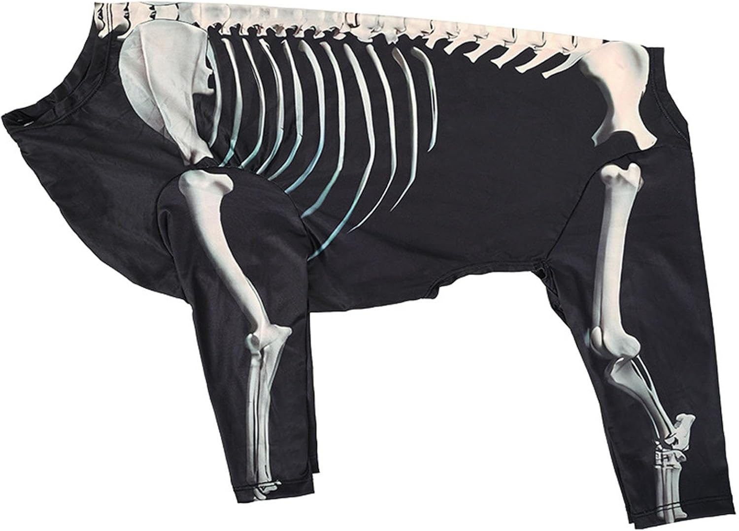 Amazon.com : LJKLAJ Halloween Dog Skeleton Costumes, Large Dog Bodysuit ...