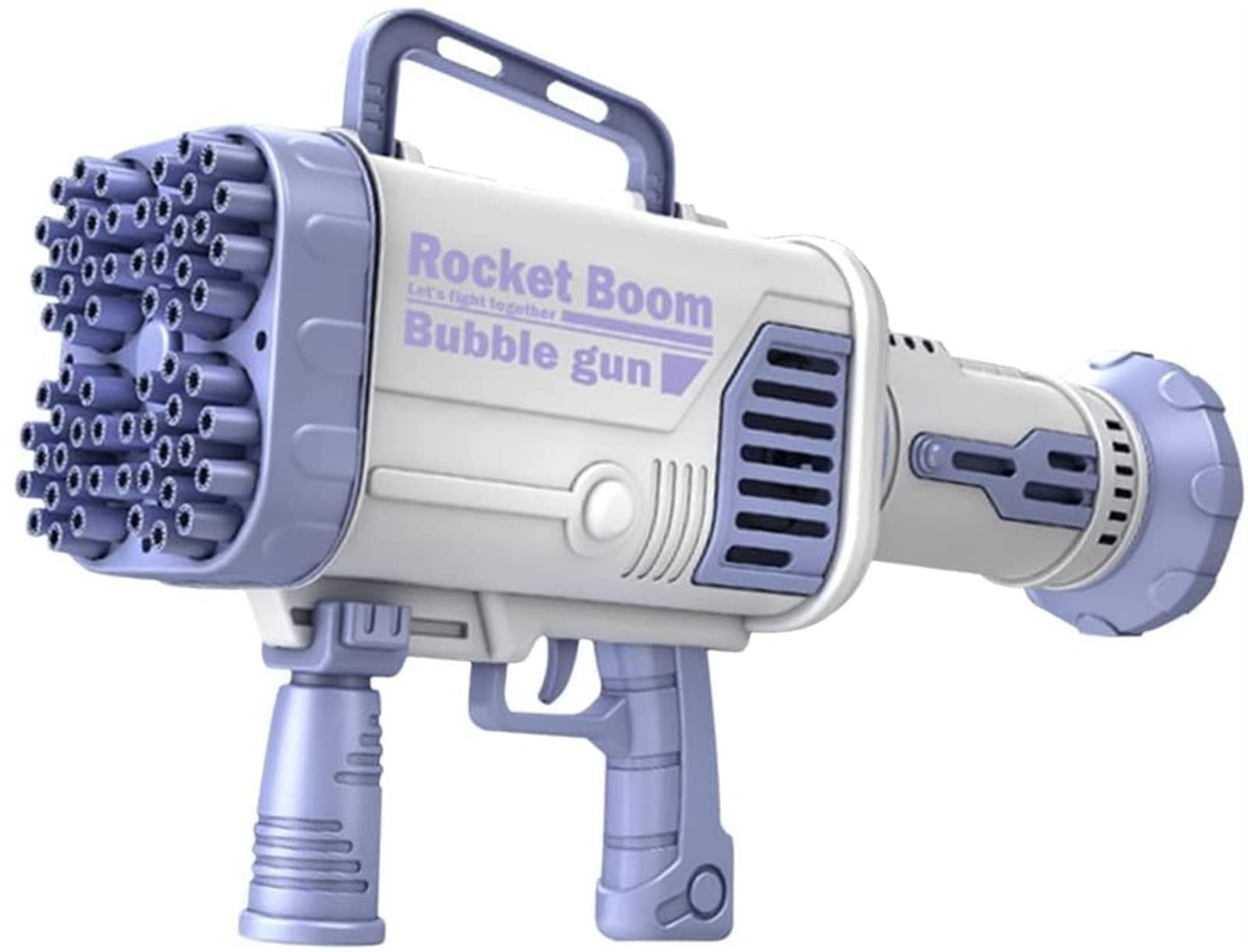Buy 64-Hole Bubble , Glowing Rocket Boom Bubble with Fan, Handheld ...