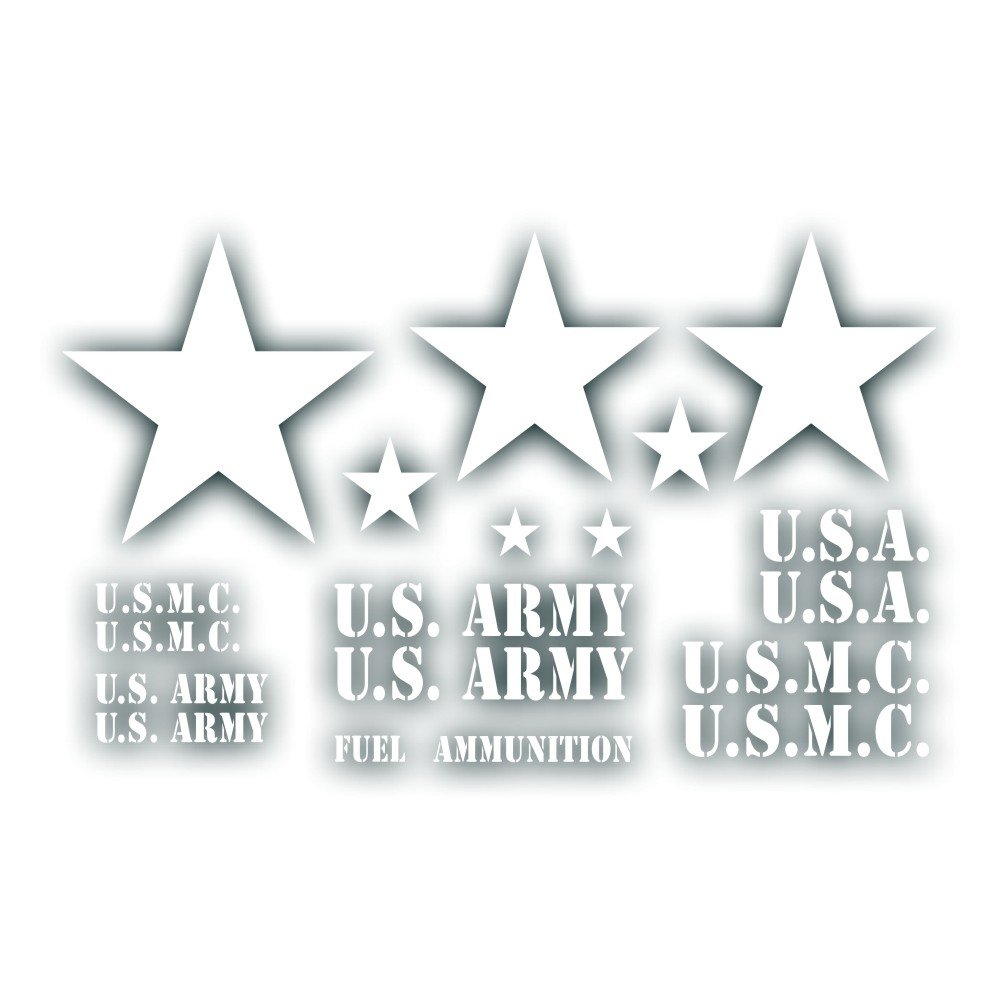 Us Army Star Willys Distressed Style Car Decal Sticker For Distressed