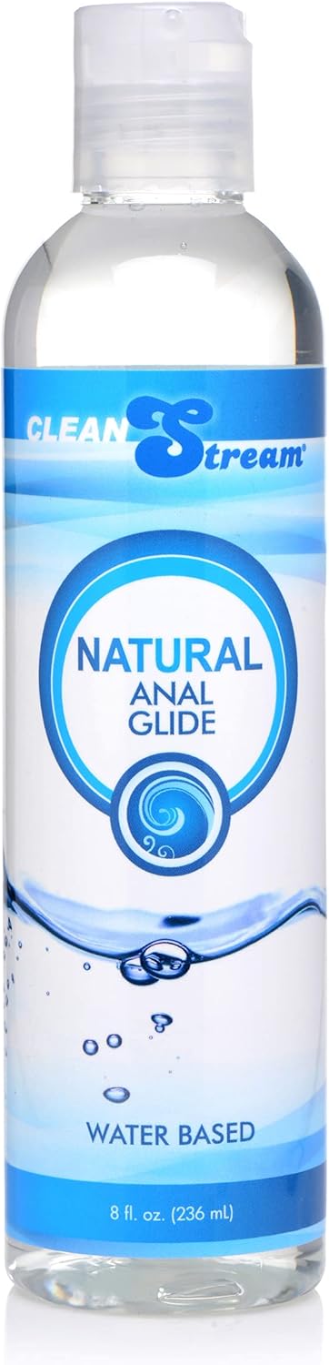 CleanStream Anal Lubricant All Natural Water Based 8oz, 236 milliliters ...