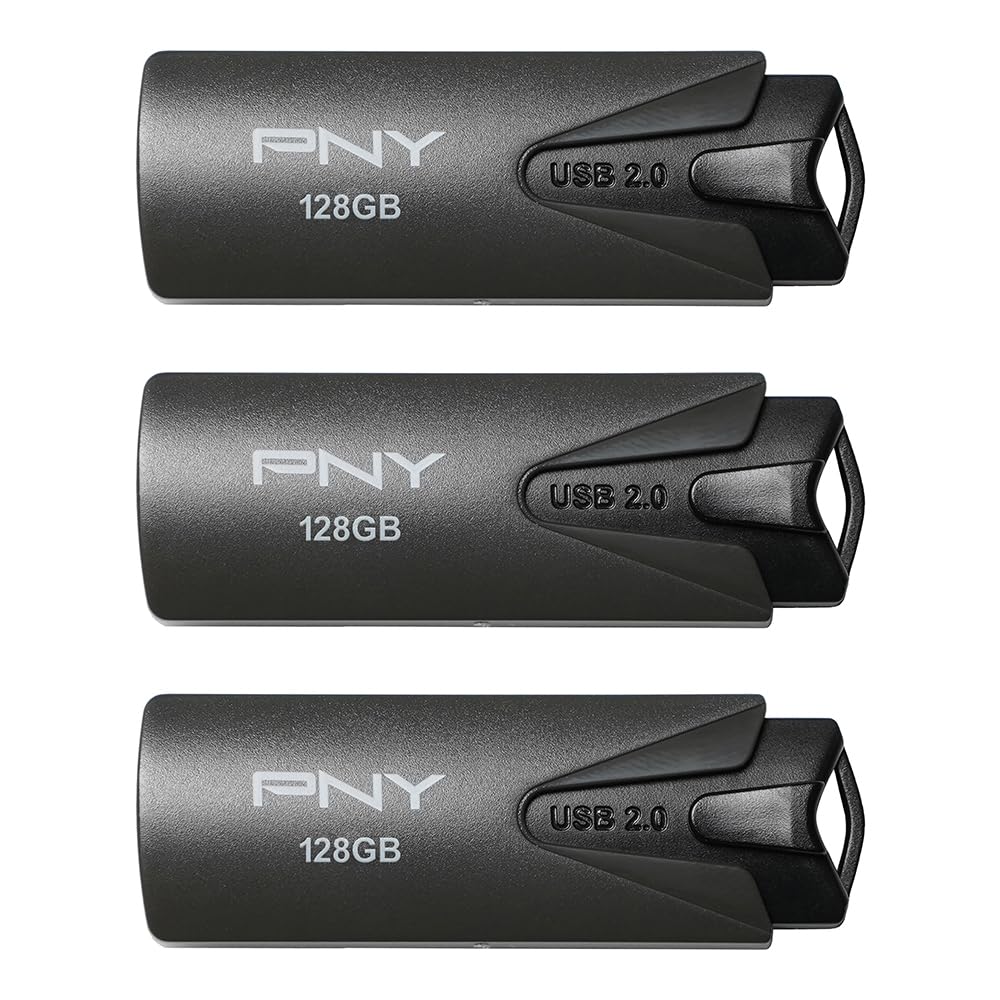 Amazon.com: PNY 128GB Attaché USB 2.0 Flash Drive 3-Pack : Electronics