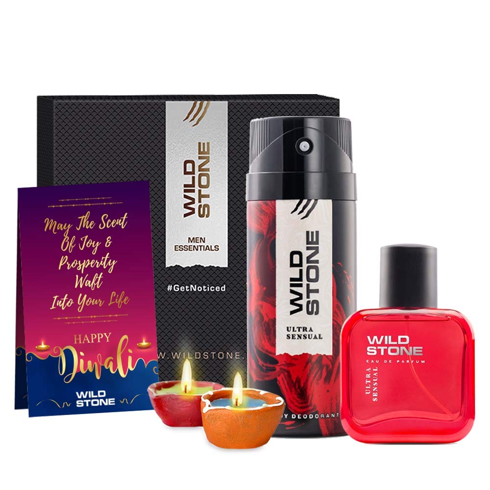Buy Wild Stone Diwali Gift Box with Ultra Sensual Deodorant 150ml ...