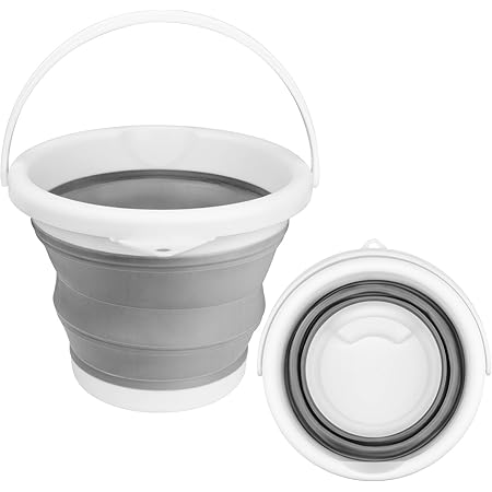 Amazon.com: SAMMART 2.6L (0.68 Gallon) Super Mini Sqare Collapsible ...