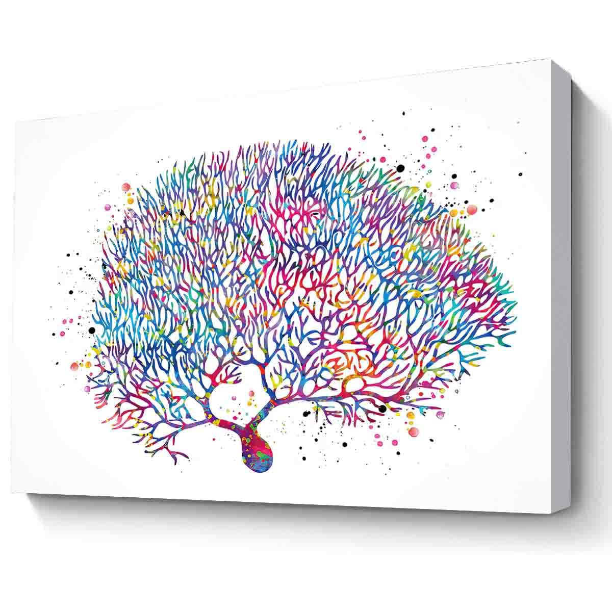 Snapklik.com : MBARE Folk Art Watercolor,Neuron Watercolor Print Cell ...