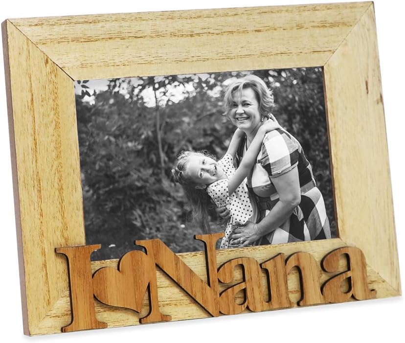 Amazon.com - Malden International Designs I Love My Nana 4x6 White ...