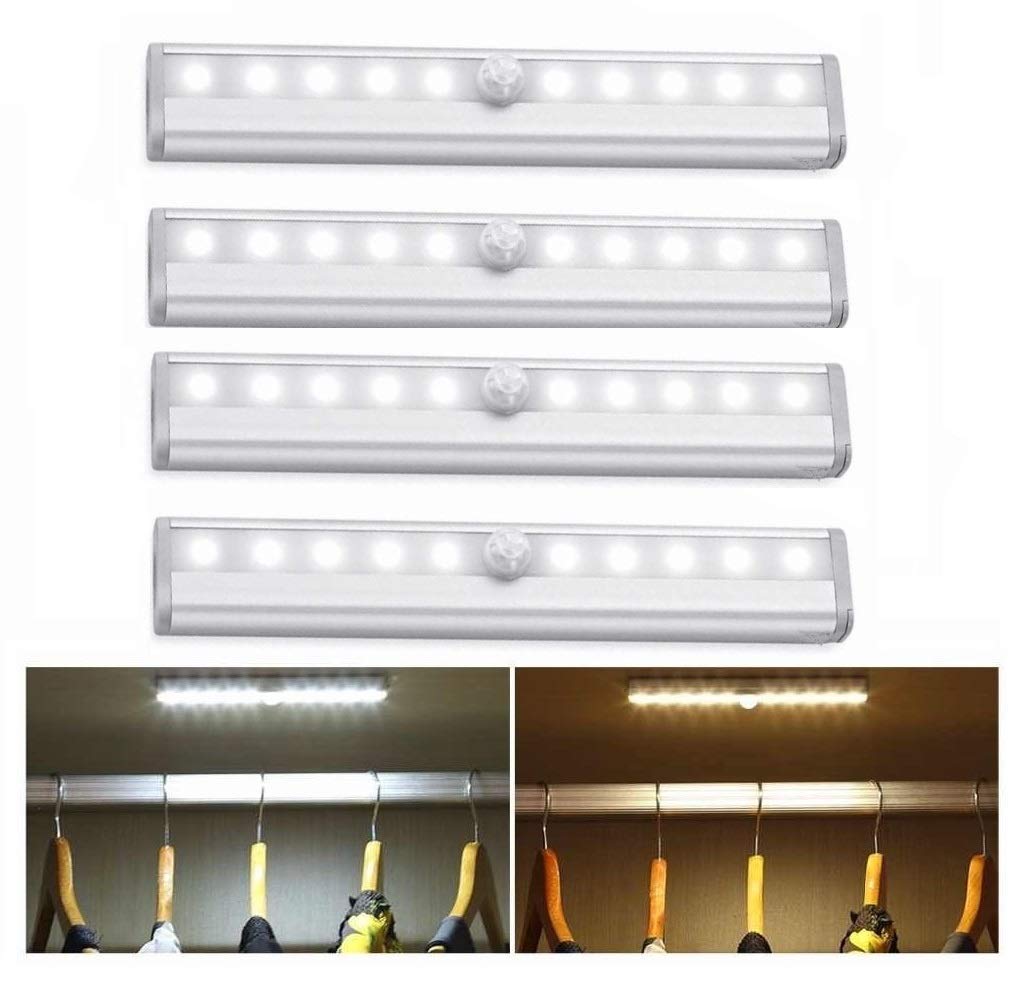 Buy JERN Plastic Night Lights, White, Warm Day Light, Pack Of 4 Online ...