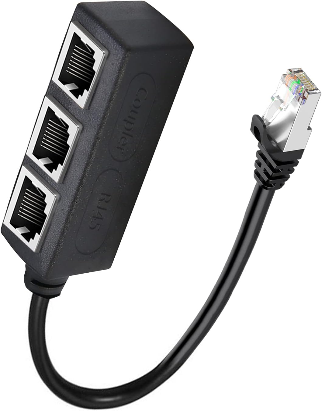 Tuliyet Ethernet Splitter, RJ45 1 Male to 3 x Female Philippines | Ubuy