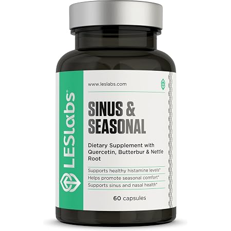 Amazon.com: RidgeCrest Herbals SinusClear, Complete Sinus Support, 60 ...