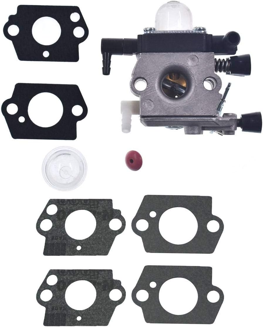 Amazon.com: Corolado Spare Parts, Carburetor & 6xGasket for Stihl mm55 ...