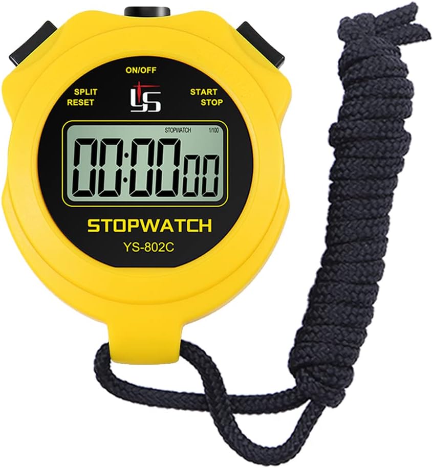 Amazon.com : Digital Stopwatch Timer Only Stopwatch with On/Off, No ...