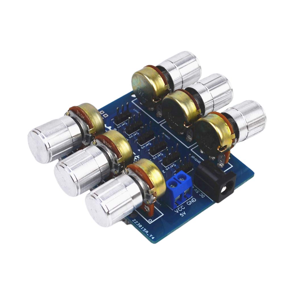 LOOM TREE® Robot Arm Potentiometer Knob Control Board Servo Expansion ...