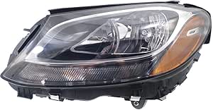 Amazon.com: For Mercedes-Benz C43 AMG Headlight Assembly 2017 2018 ...