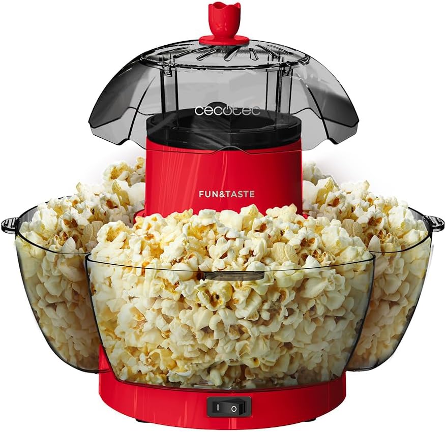 BEPER 90.590Y Macchina per Popcorn, Popcorn in 3 Minuti, 1200 W ...