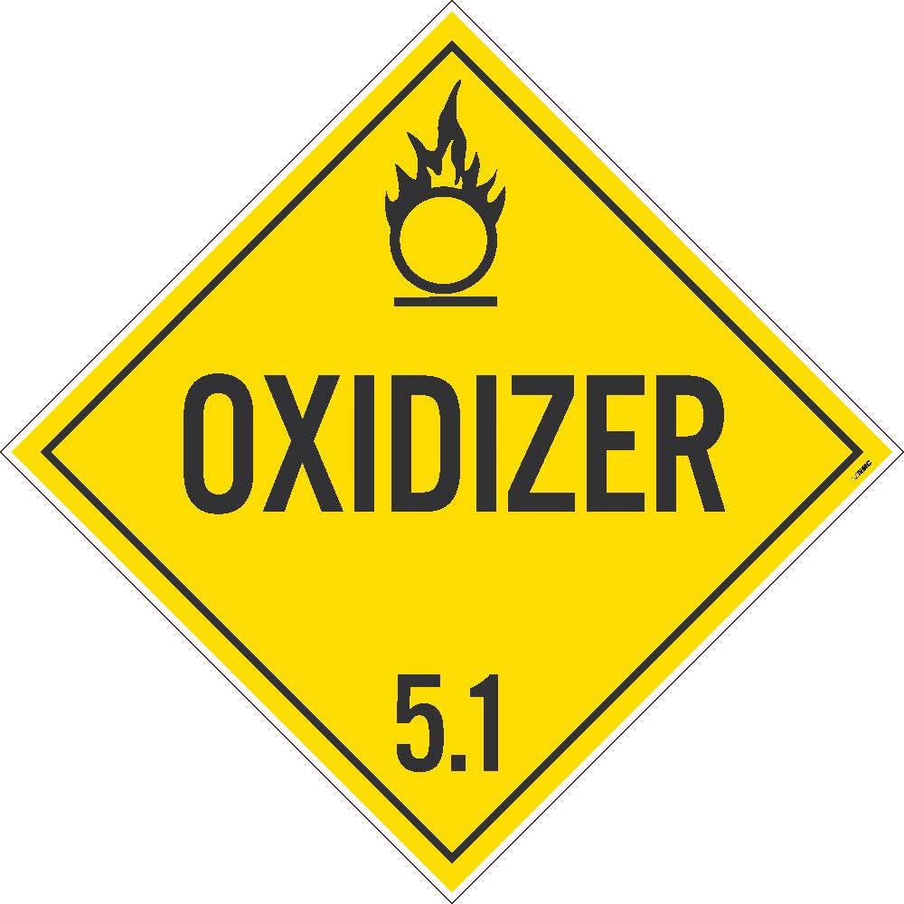 Oxidizer Sign