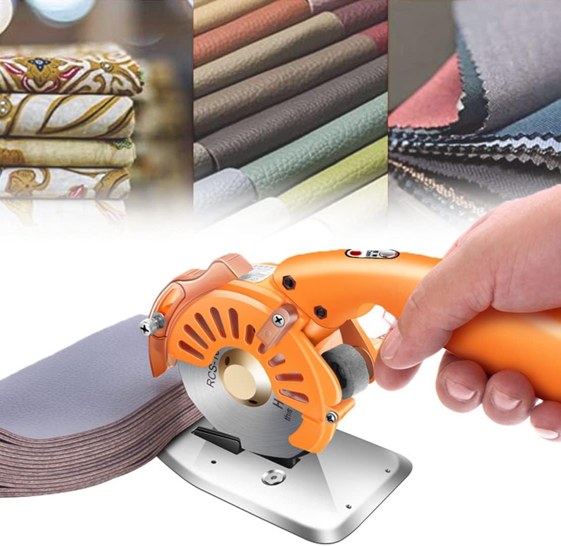 WYRMB Electric Rotary Cutter 5 Speed Adjustable Fabric Scissor ...
