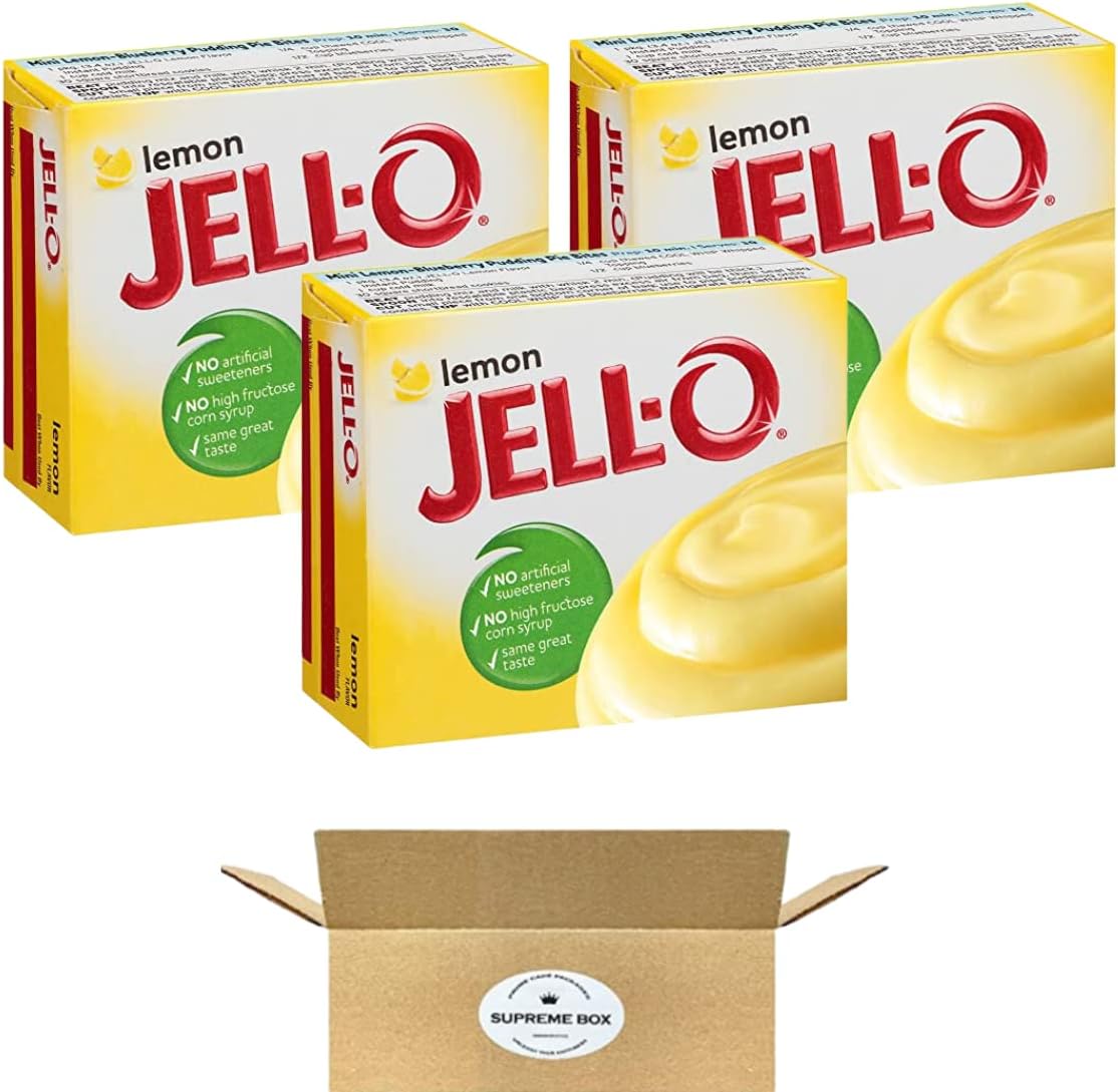 Amazon.com : Jell-O Instant Lemon Sugar-Free Fat Free Pudding & Pie ...