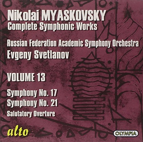 Symphonies 17 & 21 by N. Myaskovsky (2008-06-10) - Amazon.com Music