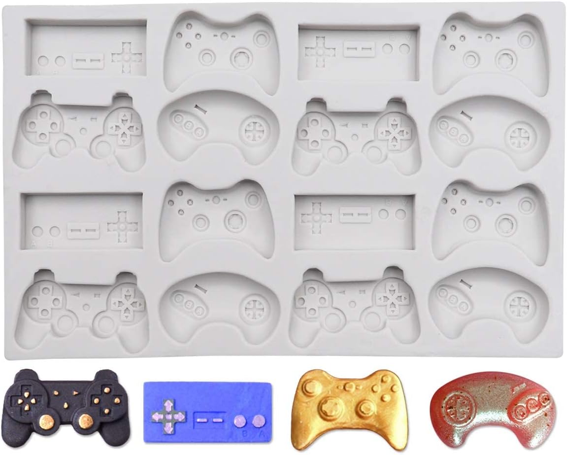 Amazon.com: Chocolate Moulds Silicone for 3D Breakable Game Controller ...