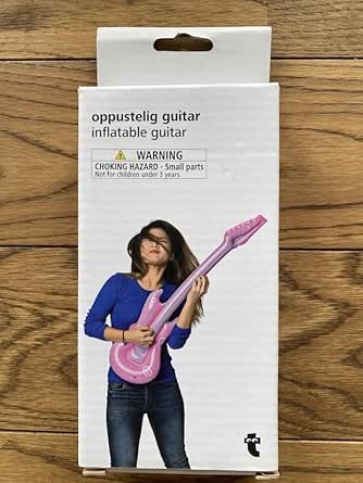 Amazon.co.jp: Flying Tiger oppustelig guitar inflatable guitar float ...