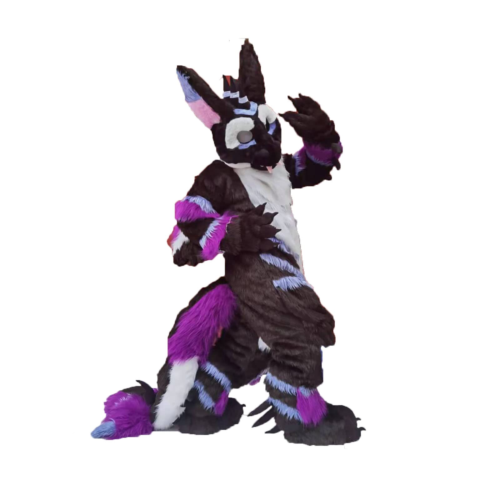 Original Muscle Dragon Kemono Eyes Plantigrade Bodysuit Fursuit ...