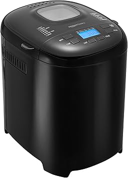 Amazon.com: Amazon Basics Programmable Bread Maker, 2 Pound Non-Stick ...