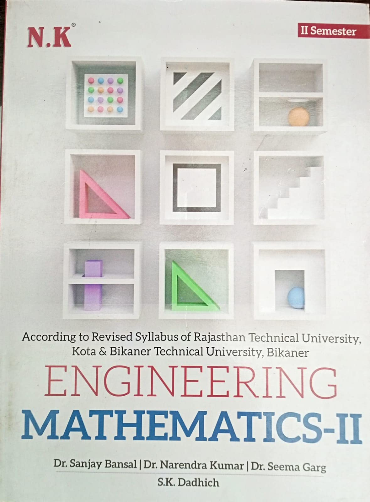 Buy Engineering Mathematics-II Book Online at Low Prices in India ...