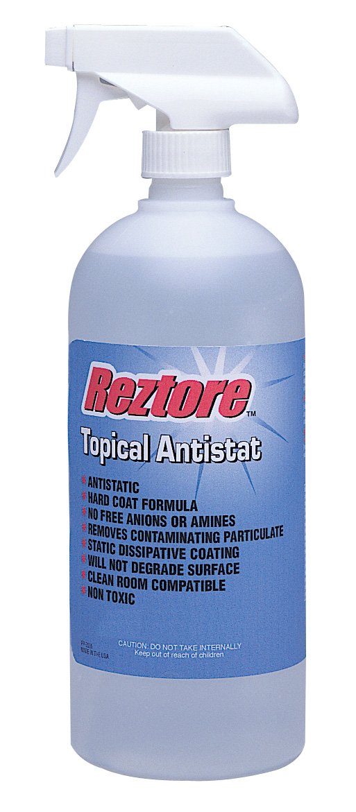 DESCO Reztore 10415 Topical Antistat, 1 quart Spray Capacity : Amazon ...