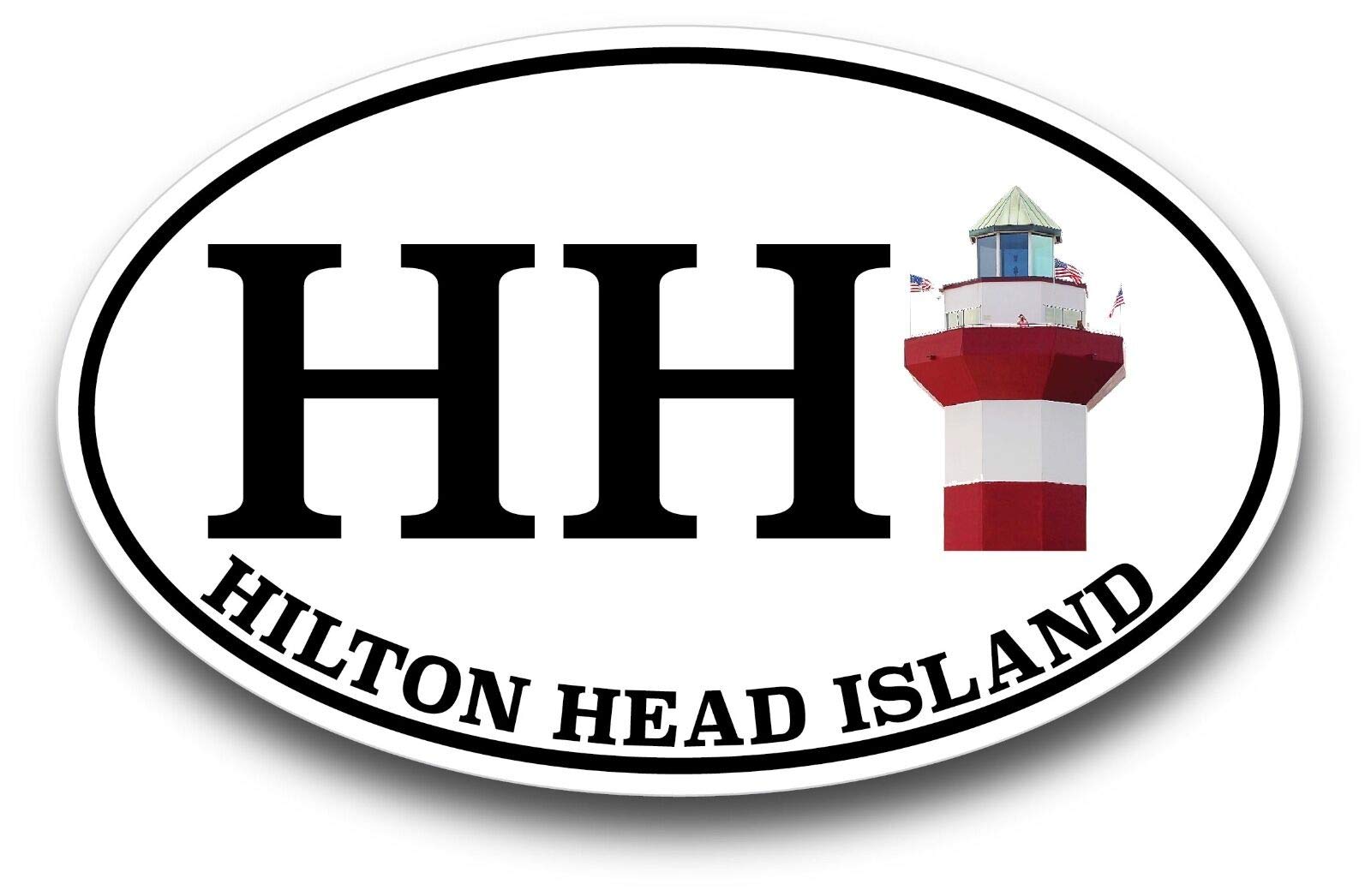 Amazon.com - Kramer sticker's shop Hilton Head Island Lighthouse Oval ...