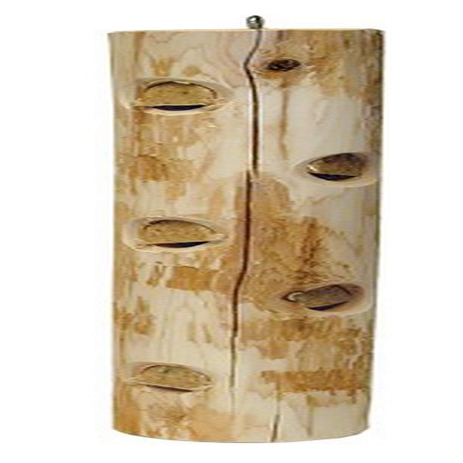 Amazon.com : Stovall 13FL Cedar Suet Post Log Feeder For Suet Plugs ...