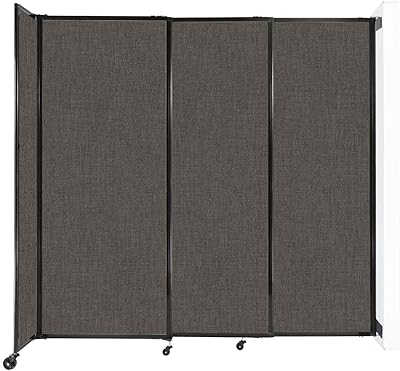 Amazon.com: NBF Office Partition Room Divider - 76" H x 96" W Espresso ...
