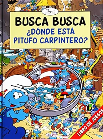 Amazon.com: LOS PITUFOS BUSCA BUSCA ¿ DÓNDE ESTÁ PITUFO CARPINTERO ...