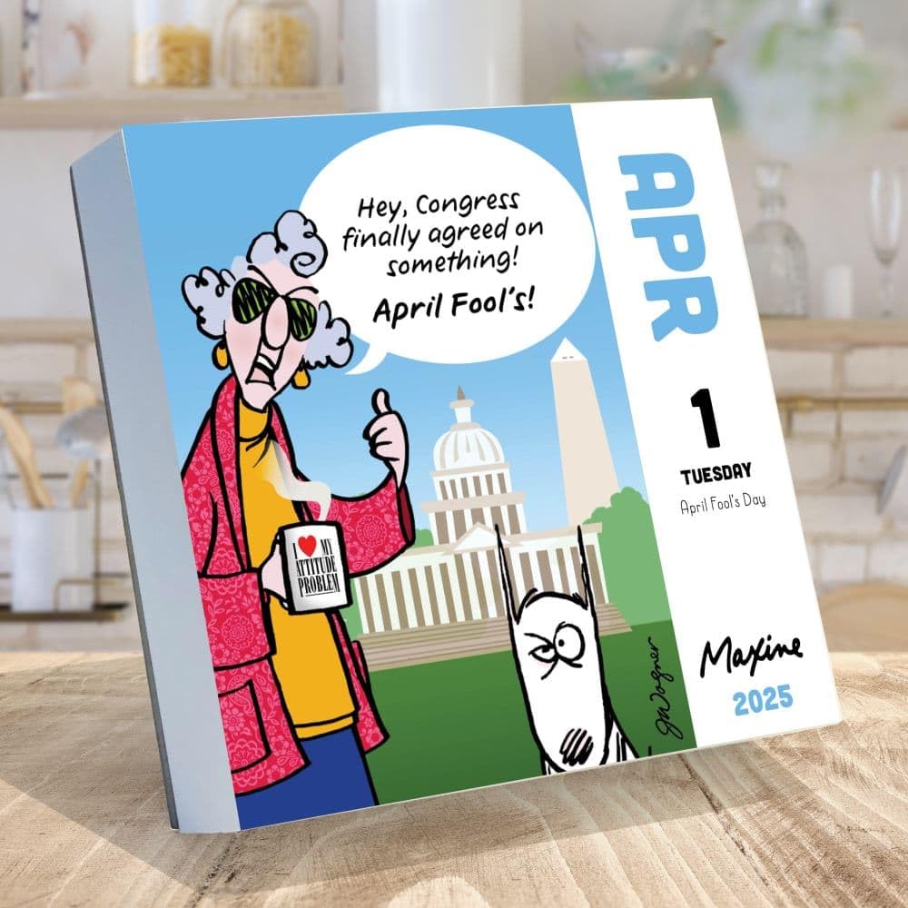Snapklik.com : TF PUBLISHING 2025 Maxine Daily Desktop Calendar - Home ...