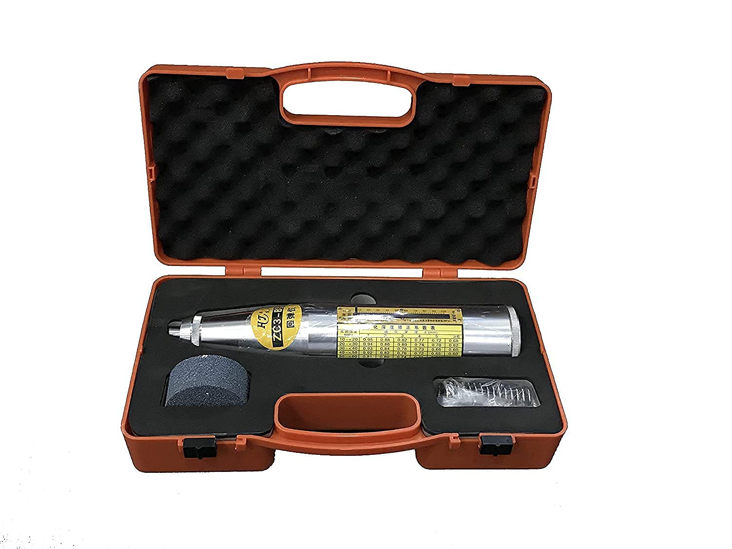 Concrete Rebound Hammer Portable Hardness Tester Ndt Resiliometer ...