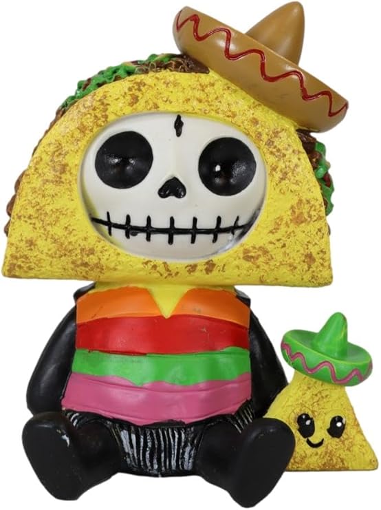 Amazon.com: Ebros Gift 3" Tall Furrybones Pancho The Taco King with ...