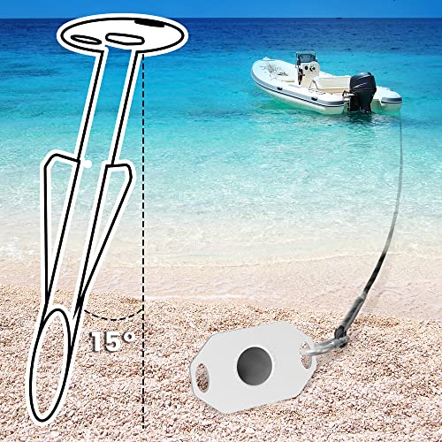 Snapklik.com : Stainless Steels 316 Heavy-Duty Boat Anchor, 14.5 Jet ...