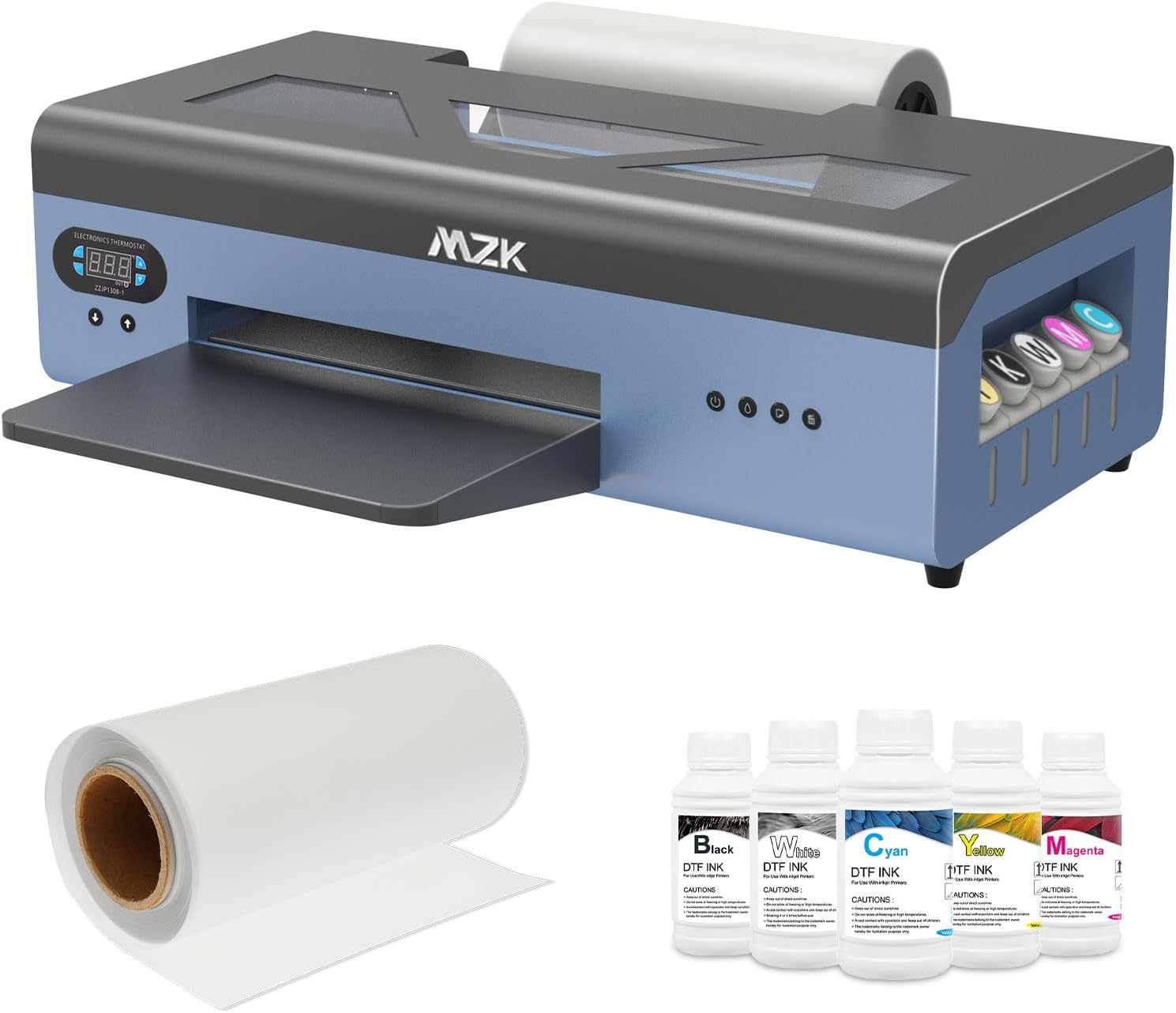 Amazon.com: PUNEHOD A3+ DTF Printer L1800 Transfer Printer for Fabrics ...